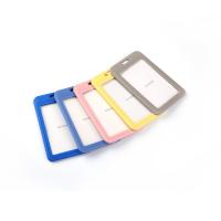 China Deyi Transparent Plastic Business Card Holder for sale