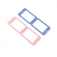 China Deyi Transparent Plastic Business Card Holder for sale