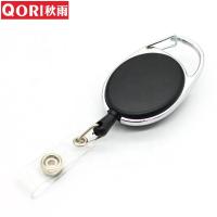 China Deyi Badge Reel Retractable Heavy Duty With 360° Swivel Carabiner Clip Funny Fueled for sale