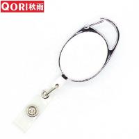 China Deyi Badge Reel Retractable Heavy Duty With 360° Swivel Carabiner Clip Funny Fueled for sale