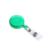 China Deyi Black Badge Reels Retractable Badges Holder for ID Card Keychain Whistles Lanyards for School Office for sale