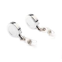 China Deyi Silver Color ID Card Badge Reel for sale