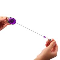 China Deyi Retractable Badge Reel Batch Holder Name ID Badge Clips Office Worker Doctor Nurse for sale