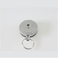 China Deyi Custom Logo 40mm Badge Reel with Keychain Badge Clip Retractable Rope for Doctor Nurse Office Staff for sale