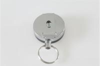China Deyi Custom Logo 40mm Badge Reel with Keychain Badge Clip Retractable Rope for Doctor Nurse Office Staff for sale