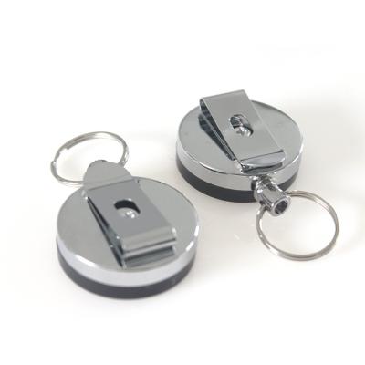 China Deyi Coin 40mm Round Shape Badge Reel for sale