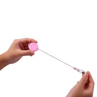 China Deyi Custom Retractable Badge Reel Name Badge for Employees Works and School LOGO for sale