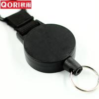 China Deyi Badge Reel Heavy Duty Badge Reel Retractable Keychain Carabiner Badge Clip Phone Lanyard ID Badge Holders for sale
