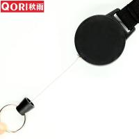 China Deyi Badge Reel Heavy Duty Badge Reel Retractable Keychain Carabiner Badge Clip Phone Lanyard ID Badge Holders for sale