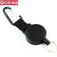 China Deyi Badge Reel Heavy Duty Badge Reel Retractable Keychain Carabiner Badge Clip Phone Lanyard ID Badge Holders for sale