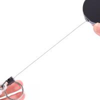 China Deyi Reel Badge Retractable Badges Holder for ID Card Keychain Whistles Lanyards for School Office for sale