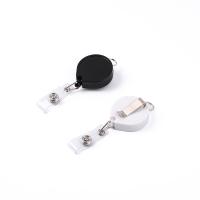 China Deyi Badge Reel Belt Clip Badge Reel Retractable for Teachers, Students, Office Workers for sale