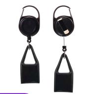 China Deyi Easy-to-Pull Fish Mouth Badge Reel Clip Retractable Badge Holders Office Worker Doctor Nurse for sale