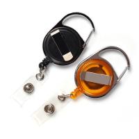 China Deyi Easy-to-Pull Fish Mouth Badge Reel Clip Retractable Badge Holders Office Worker Doctor Nurse for sale