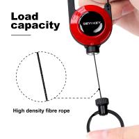China Deyi Badge Reel Upgraded Stainless Steel Cord, Suitable For Men And Women Assorted Colors for sale