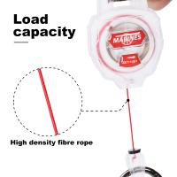 China Deyi Badge Reel Stainless Steel Cord Suitable For Men And Women White for sale