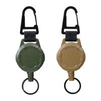 China Deyi Badge Reel  Heavy Duty Metal Retractable Keychain for sale
