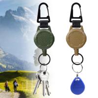 China Deyi Badge Reel  Heavy Duty Metal Retractable Keychain for sale