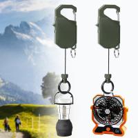 China Deyi Badge Reel Heavy Duty Multitool Carabiner Badge Holder Retractable Keychain Clip Id Holder for sale