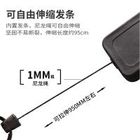 China Deyi Badge Reel Outdoor Metal Carabiner Knife buckle Heavy Duty Retractable for sale