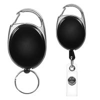 China Deyi Customizable Badge Reel Key Card Retractable Holder Reel Clip for Office Worker Doctor Nurse for sale