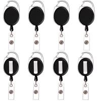 China Deyi Customizable Badge Reel Key Card Retractable Holder Reel Clip for Office Worker Doctor Nurse for sale