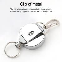 China Deyi 60cm Metal Cord Badge Reel for sale