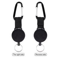 China Deyi Badge Holder Reel Heavy Duty Retractable Keychain Retractable Clip Swivel for sale