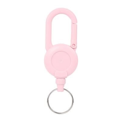 China Deyi Badge Reel Retractable ID Tactical ID Key Ring Outdoor Assorted Colors for sale
