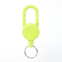 China Deyi Badge Reel Retractable ID Tactical ID Key Ring Outdoor Assorted Colors for sale
