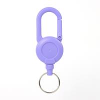 China Deyi Badge Reel Retractable ID Tactical ID Key Ring Outdoor Assorted Colors for sale