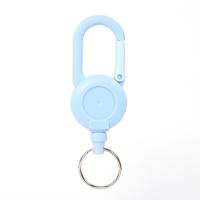 China Deyi Badge Reel Retractable ID Tactical ID Key Ring Outdoor Assorted Colors for sale