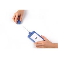 China Deyi Easy Pull Buckle Plastic Lanyard Card Holder for sale
