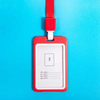 China Deyi ID Card Holder Metal Crafts Plastic Material for sale