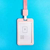 China Deyi ID Card Holder Metal Crafts Plastic Material for sale