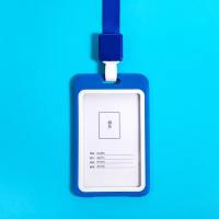 China Deyi ID Card Holder Metal Crafts Plastic Material for sale