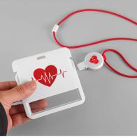 China Deyi Custom Hospital Lanyard Card Holder Essential for Healthcare Workers for sale