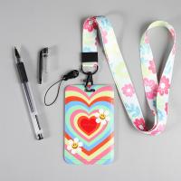 China Practical Deyi Custom Logo Lanyard Card Holder for Conferences for sale