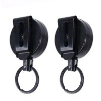 China Versatile Deyi Badge Reel Office Belt Clip Key Ring for Name Card Keychain 6831 for sale