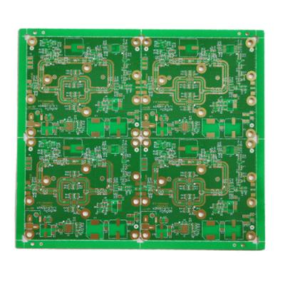China Rogers 4350B FR4 Mixed Dielectric Hybrid Stack Up 4 Layer PCB Prototype 1.5mm for sale