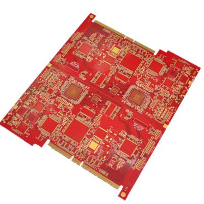 China 12 Layer FR4 Multilayer PCB Stackup 1.25mm Thickness 2oz Copper HASL LF for sale