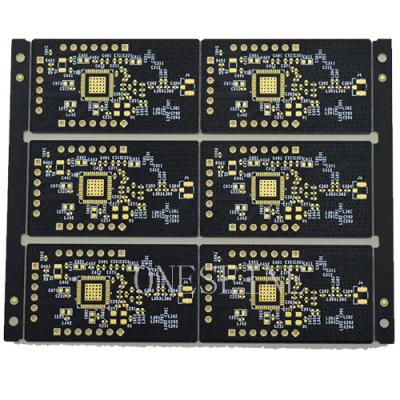 China Black Nanya Fr4 PCB Board 0.5oz-6oz Standard 4 Layer Pcb Stackup for sale