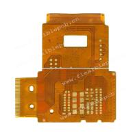 China 2 Layer GPS Flex PCB Stackup 0.14mm Thickness 20um Copper Flex Circuit Design for sale