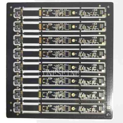 China 12 Layer Rigid Flex PCB Combination Board 95x151mm Immersion Gold for sale