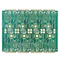 China 8 Layer Gold Finger 5U Immersion Gold 370hr FR4 High Tg PCB 180x320mm for Household Appliance for sale