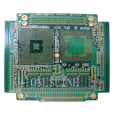 China Standard FR4 TG180 8-Layer Multilayer PCB with BGA Immersion Gold 1.2mm for sale