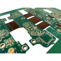 China 10 Layer Rigid Flex PCB 0.5oz-3oz Copper Thickness 2.0mm Thick Gold Plating for sale