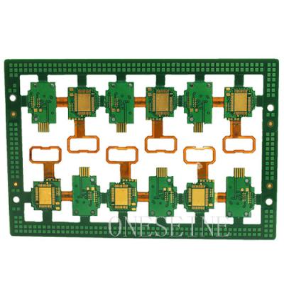 China 6 Layer HDI Rigid Flex PCB Polyimide FPC ENIG Surface Finish 0.2mm Thickness for sale