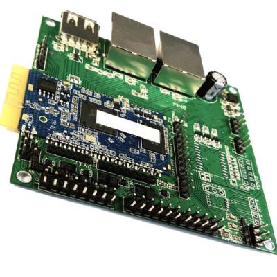 China FR4 2 Layer Amplifier PCB Assembly SMT DIP Prototype 1OZ Copper HASL Lead Free for sale