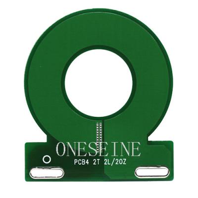 China Heavy Copper 5OZ Thick Single Sided PCB Printed Circuit Board FR4 3.3CM for sale